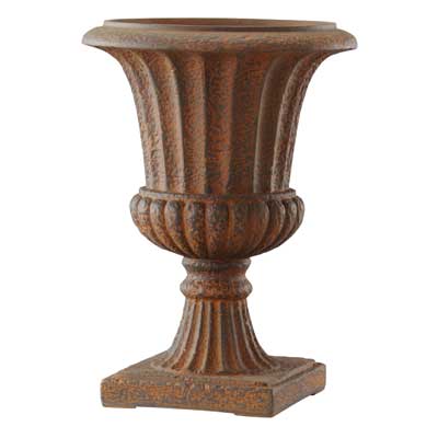 バッセル・オルシナ 48cm (ラスティ) (MH-EB-38550965IL) - プランター1通販｜卸売小売。世界デザインのプランター、植木鉢